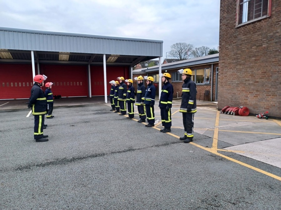 Cheshire Fire & Rescue Service - Cadet leader