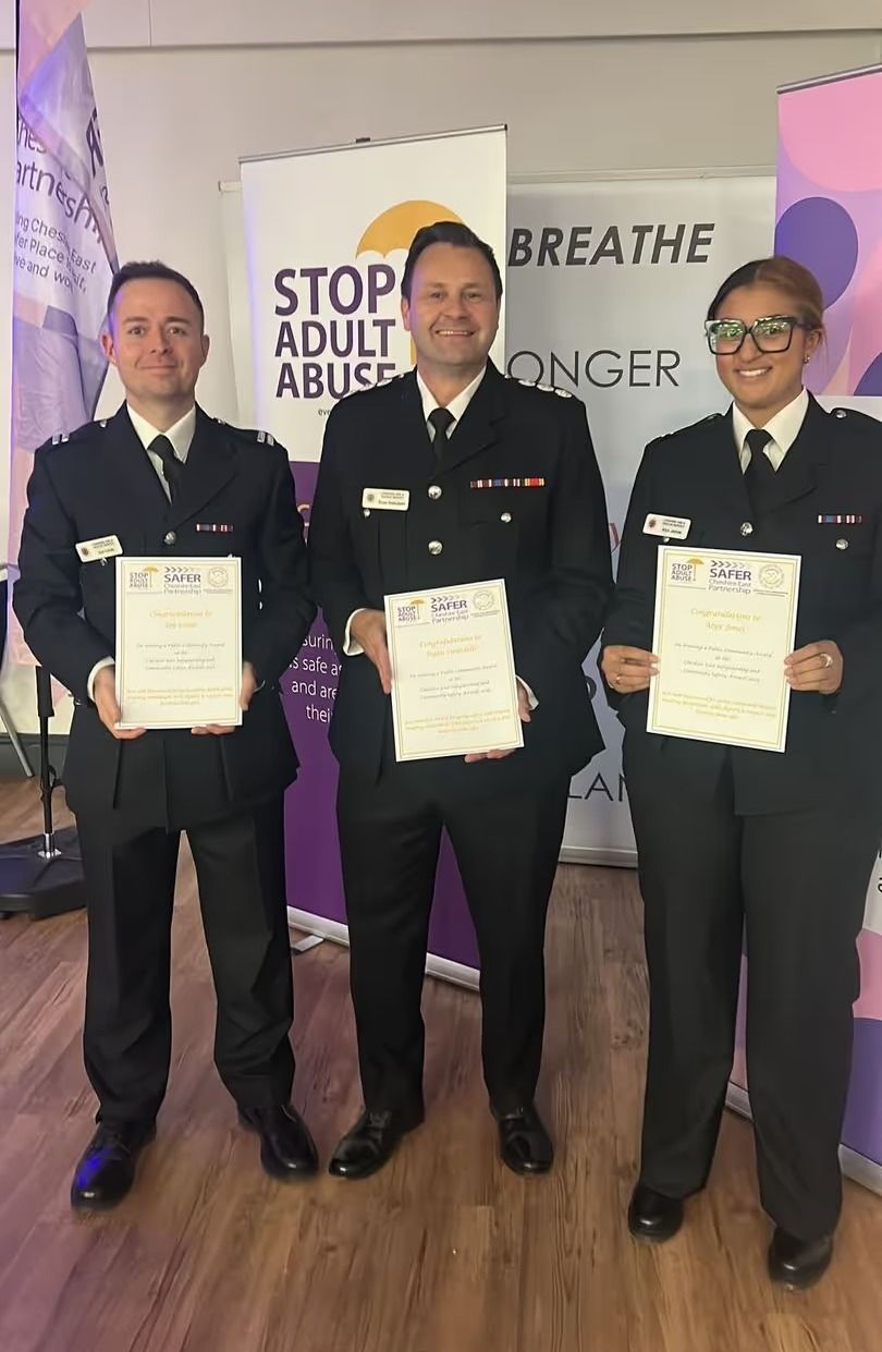 Cheshire Fire & Rescue Service - Prevention Safety Team recognised for ...