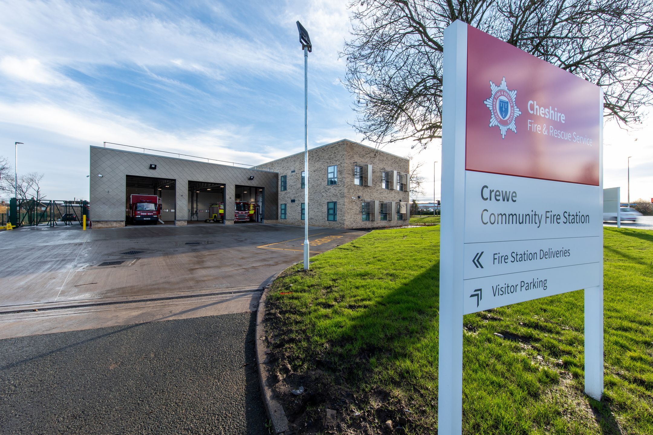 Cheshire Fire & Rescue Service - Crewe Fire Station
