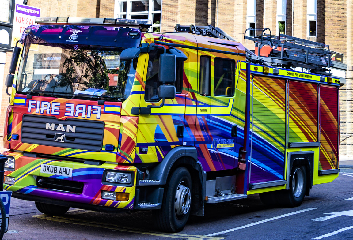 Cheshire Fire & Rescue Service - Vehicles