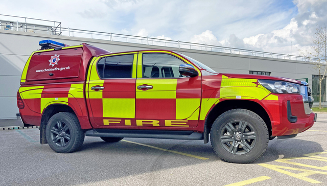 Cheshire Fire & Rescue Service - Vehicles