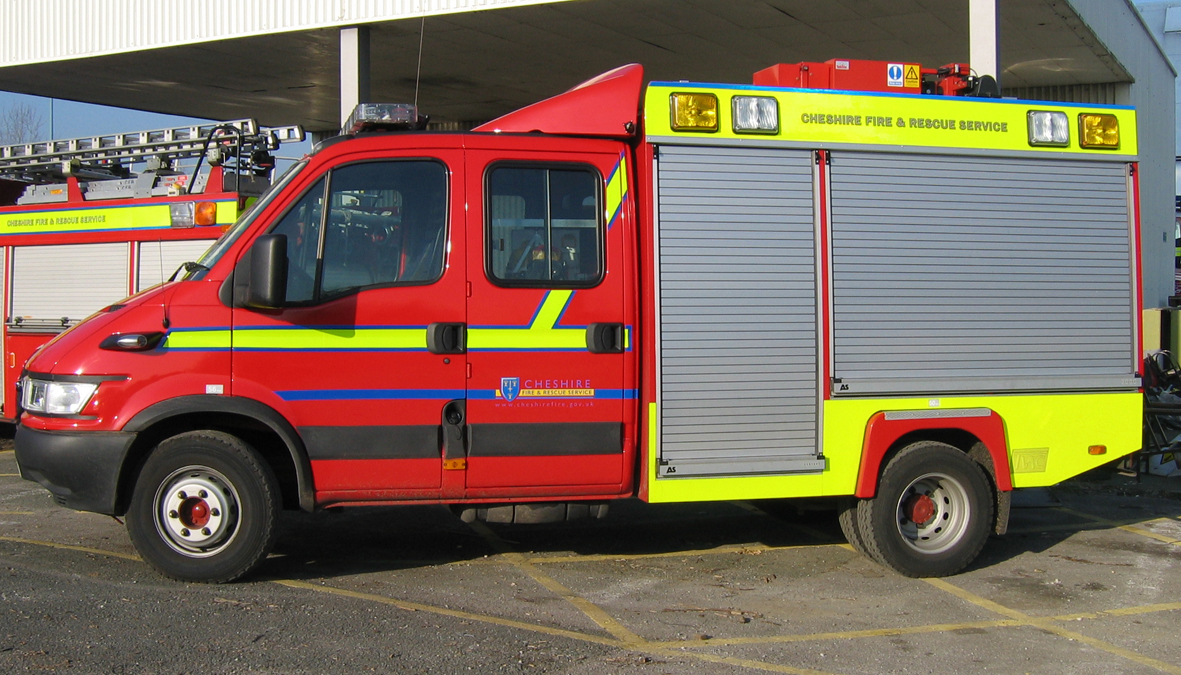 Cheshire Fire & Rescue Service - Vehicles