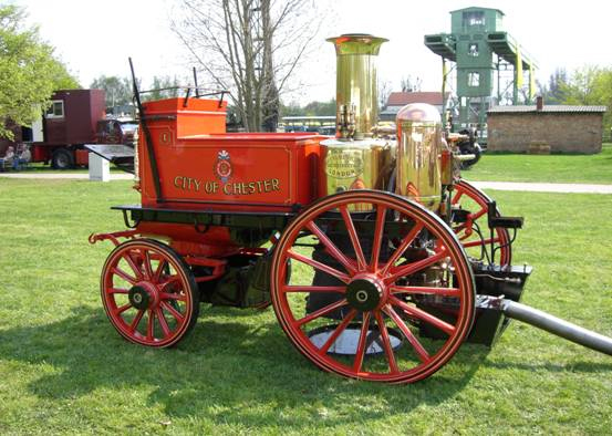 Cheshire Fire & Rescue Service - Vintage vehicles